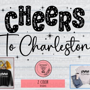 Cheers to Charleston Png Bachelorette SVG Files for Cricut Digital ...