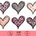 Double Heart Bundle Png, Valentine Day Png, Love Png, Valentine Heart ...