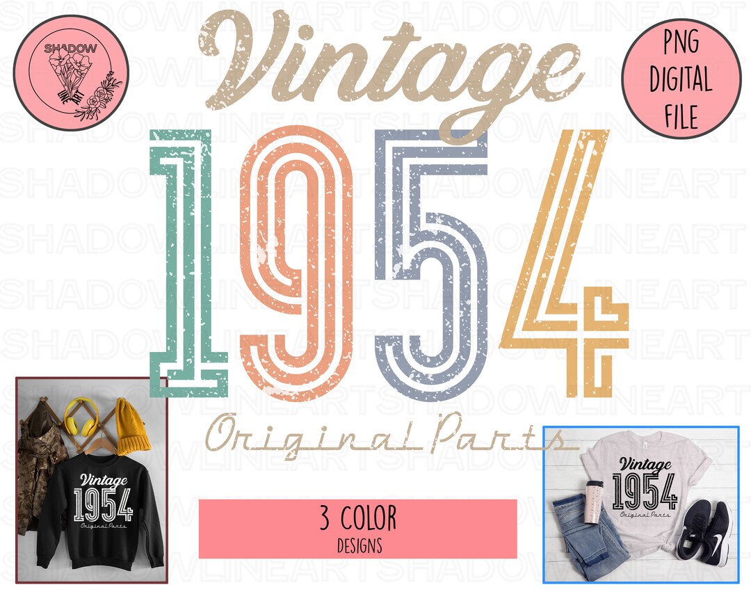 1954 Birthday 68th Birthday Born in 1954 B Day Gifts Aged - Etsy Canada