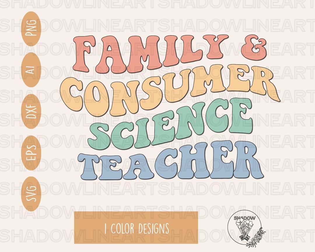 Fcs Teacher Svg • Teacher Png • Family and Consumer • SVG Files for ...