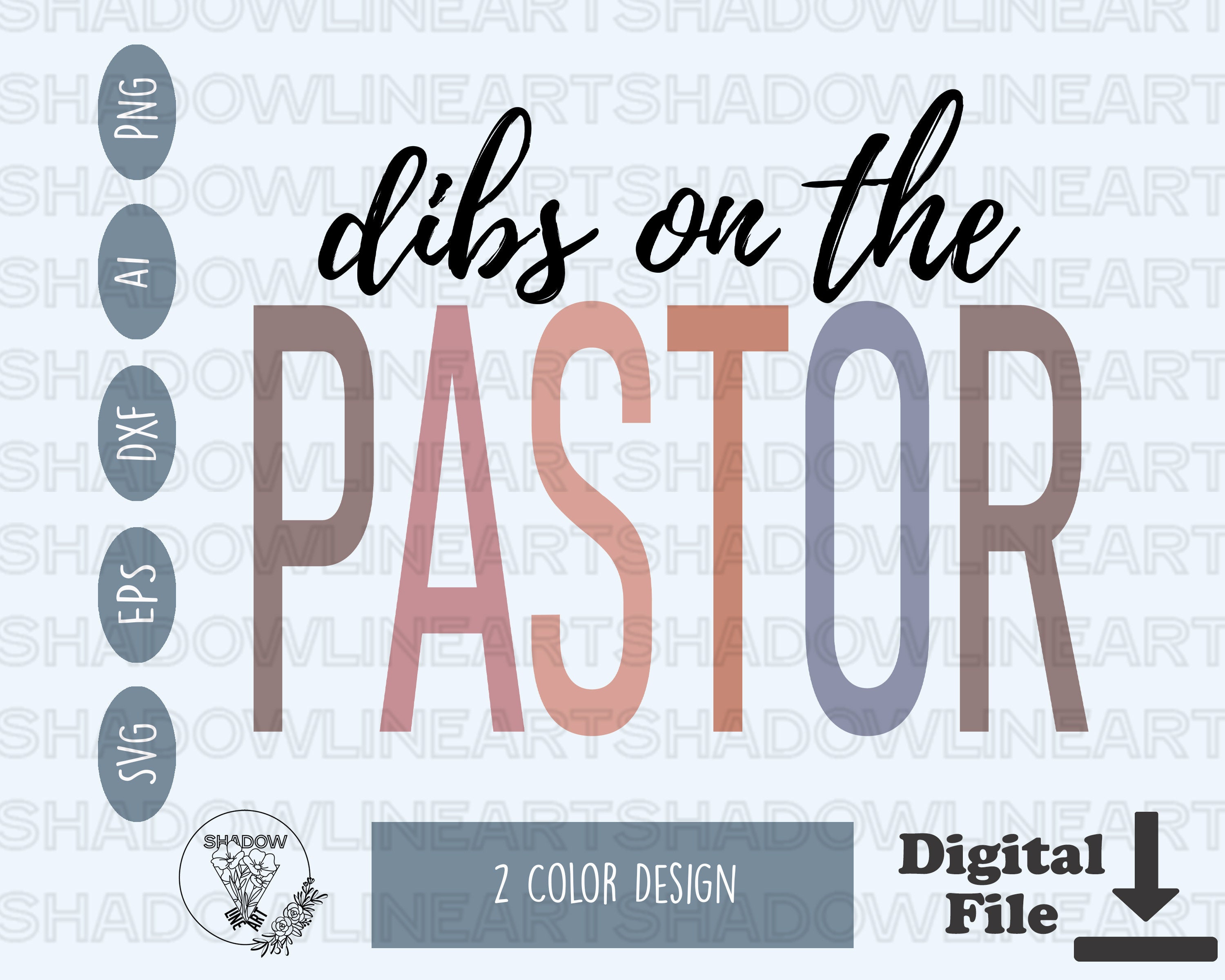 Dibs on the Pastor Svg Christian Svg Files for Cricut Funny - Etsy ...