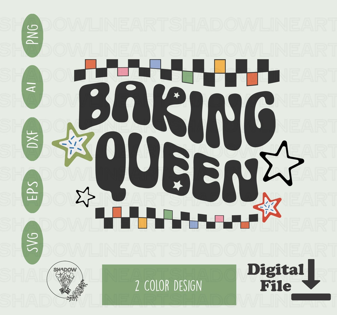 Baking Svg Baker Svg Files for Cricut Bakery Png for Sublimation ...