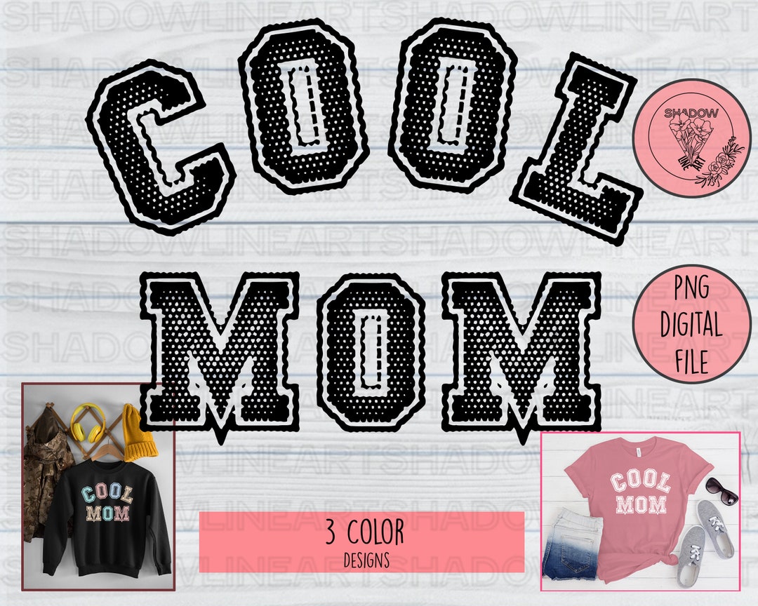Cool Mom Png, Cool Mama Png - Etsy