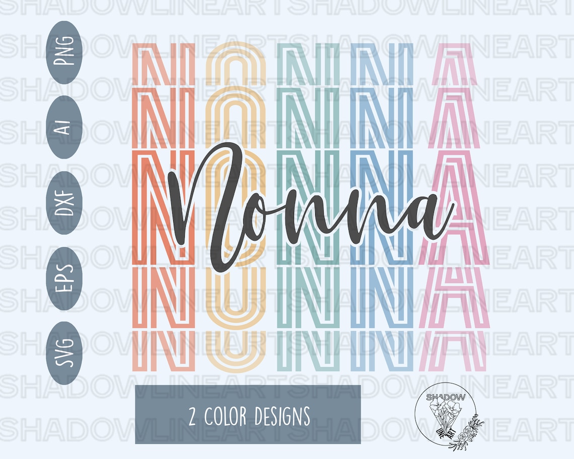 Nonna Shirt Svg • Nonna Svg Files for Cricut • Digital Download - Etsy