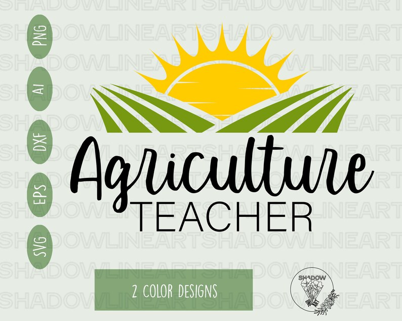 Ag Teacher Svg Teacher Svg Files for Cricut Digital - Etsy