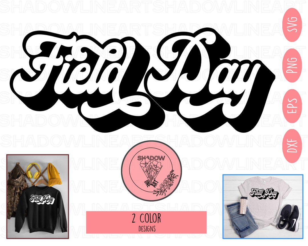 Field Day Retro Svg Retro End of School SVG Files for Cricut Digital ...