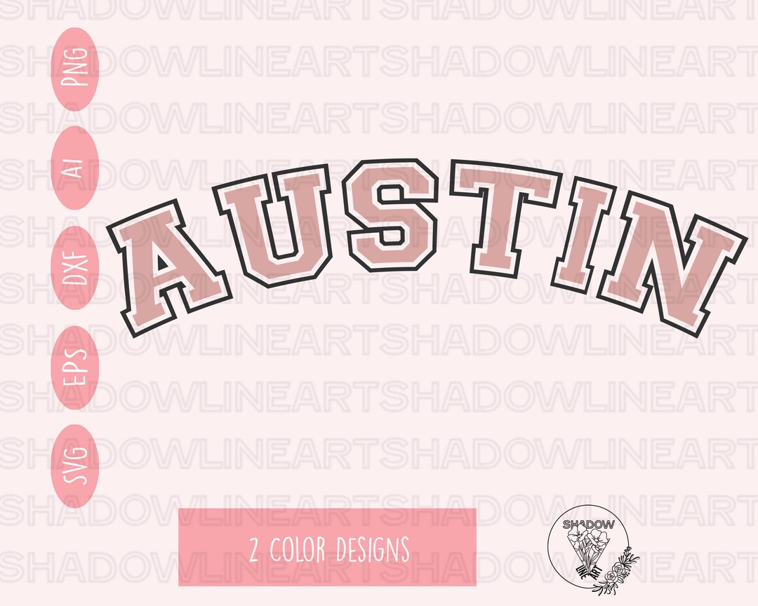 Austin Svg City SVG Files for Cricut Digital Download - Etsy