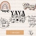 Yaya Svg Bundle Yaya Shirt Svg Files for Cricut Png Digital Download - Etsy