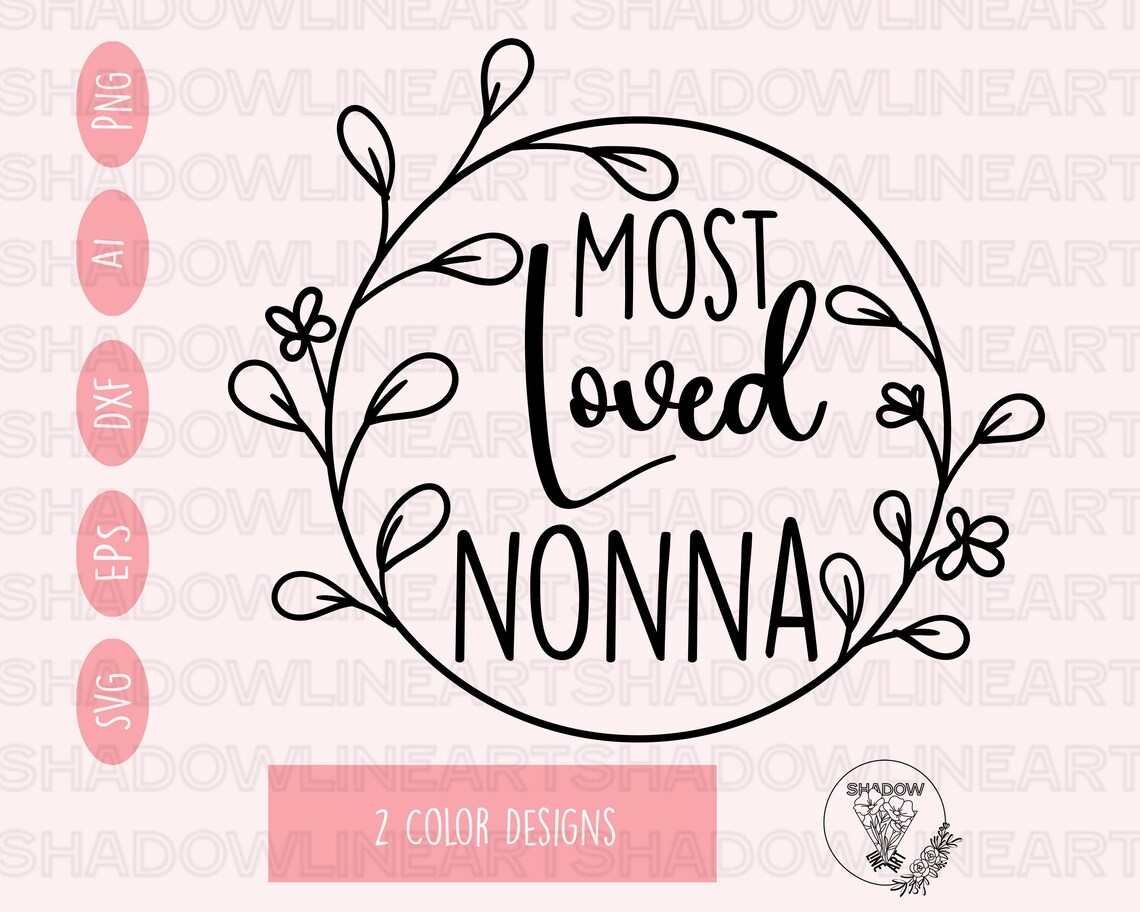 Nonna Shirt Svg • Nonna Svg Files for Cricut • Digital Download - Etsy