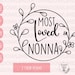 Nonna Shirt Svg Nonna Svg Files for Cricut Digital Download - Etsy