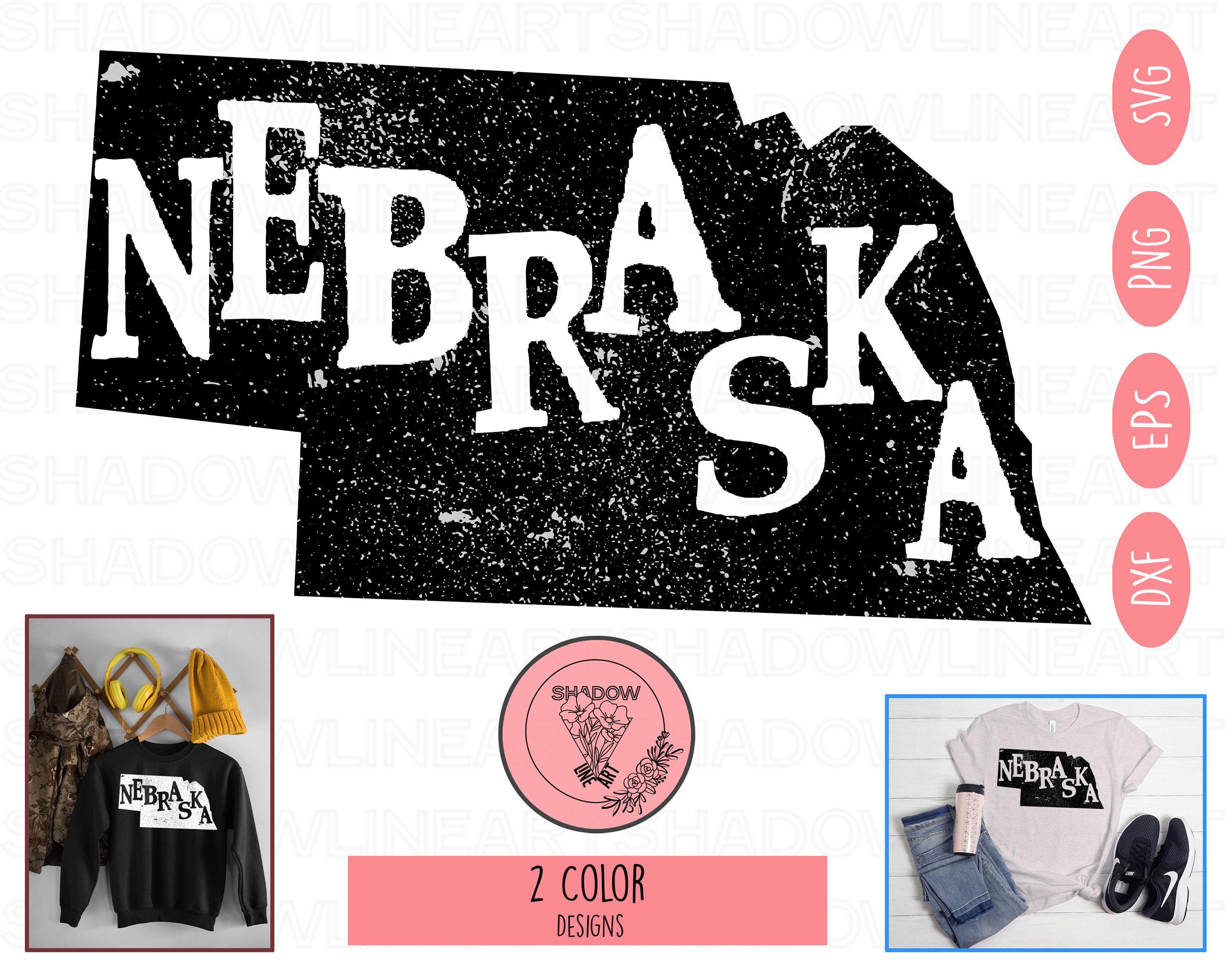 Nebraska Outline Svg State of Nebraska SVG Files for Cricut - Etsy