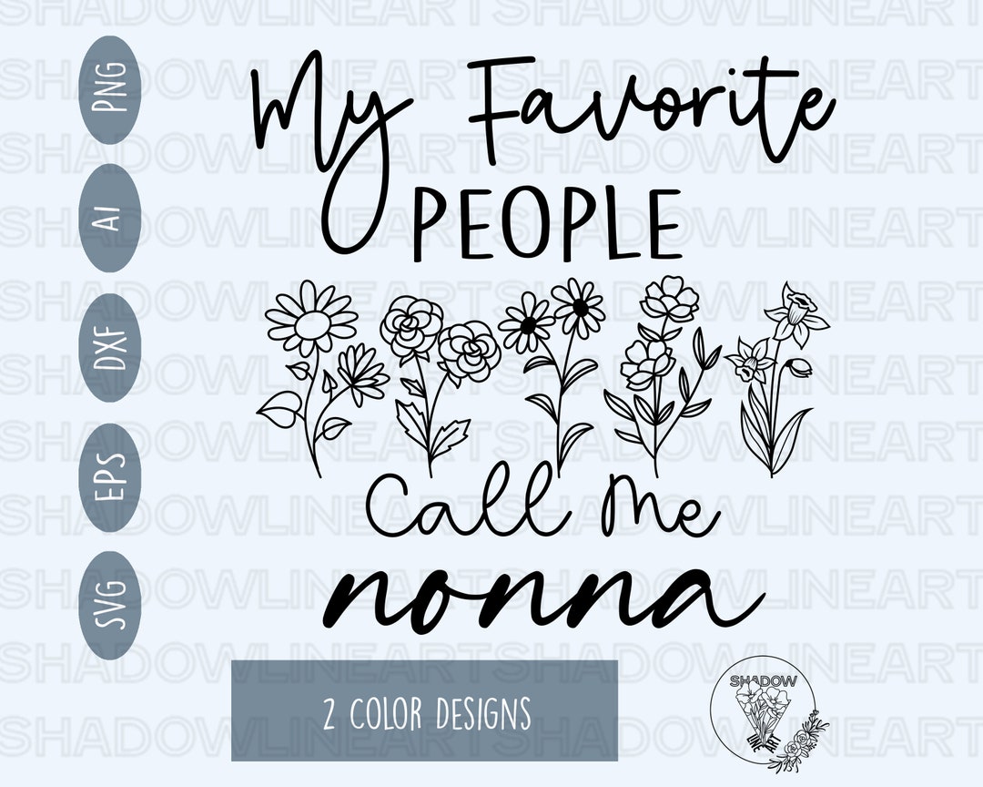 Nonna Shirt Svg • Nonna Svg Files for Cricut • Digital Download - Etsy
