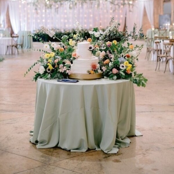 Round Table Cloth - Etsy