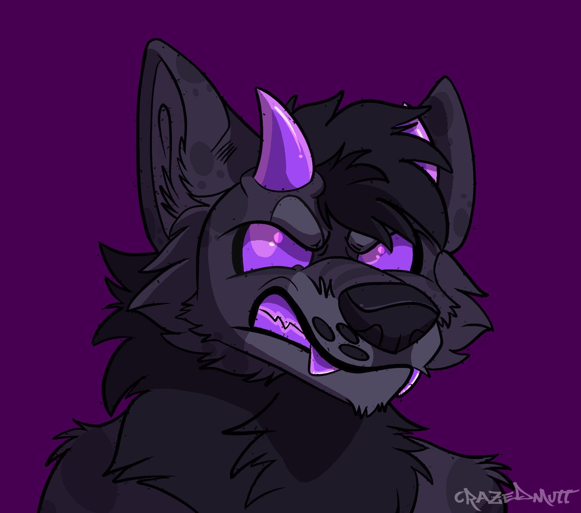 Furry Shaded Headshot - Etsy