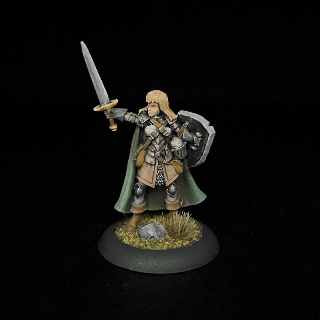 Reaper Painted Metal Female Human Fighter Miniature 28mm - Etsy
