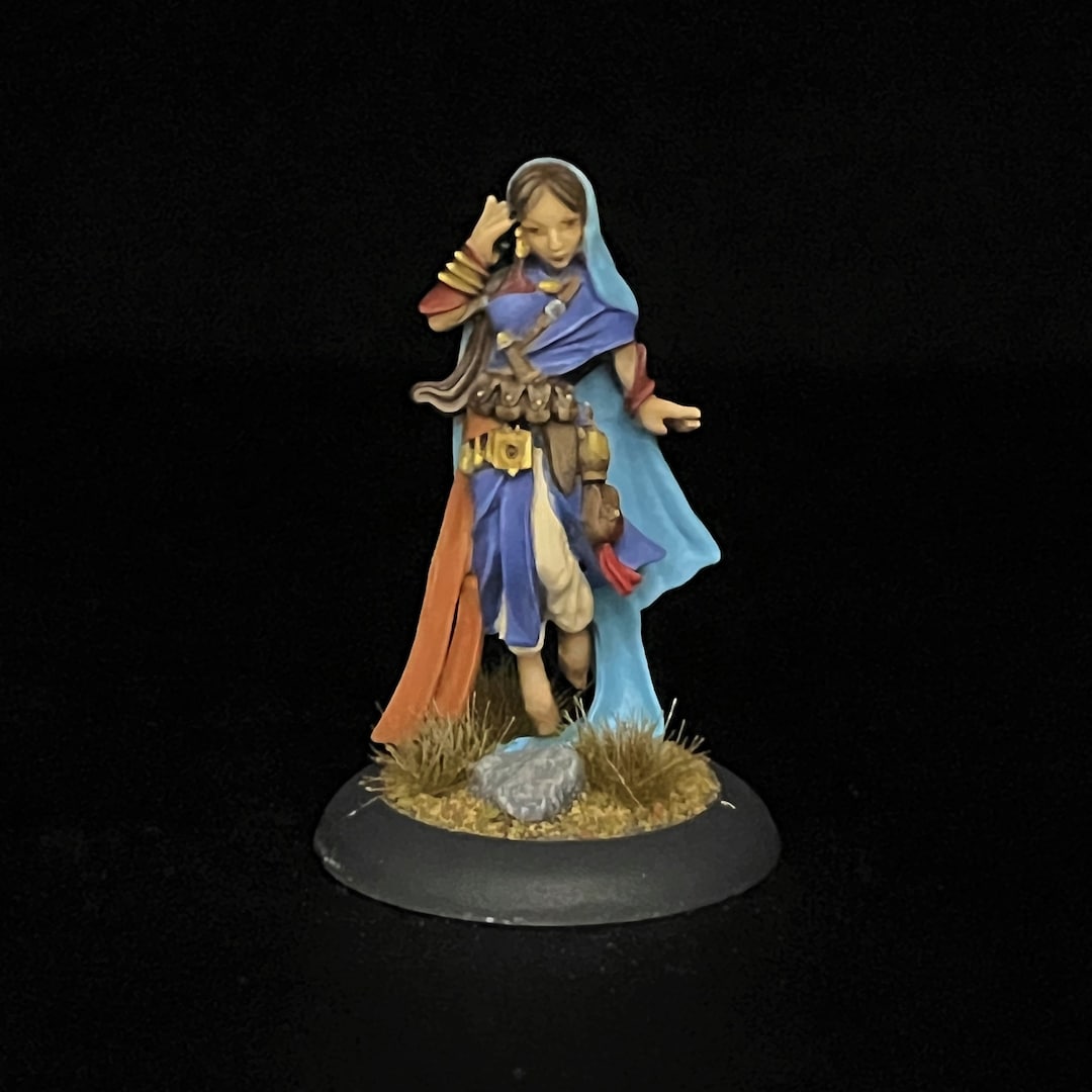 Reaper Painted Metal Female Miniature 28mm - Etsy