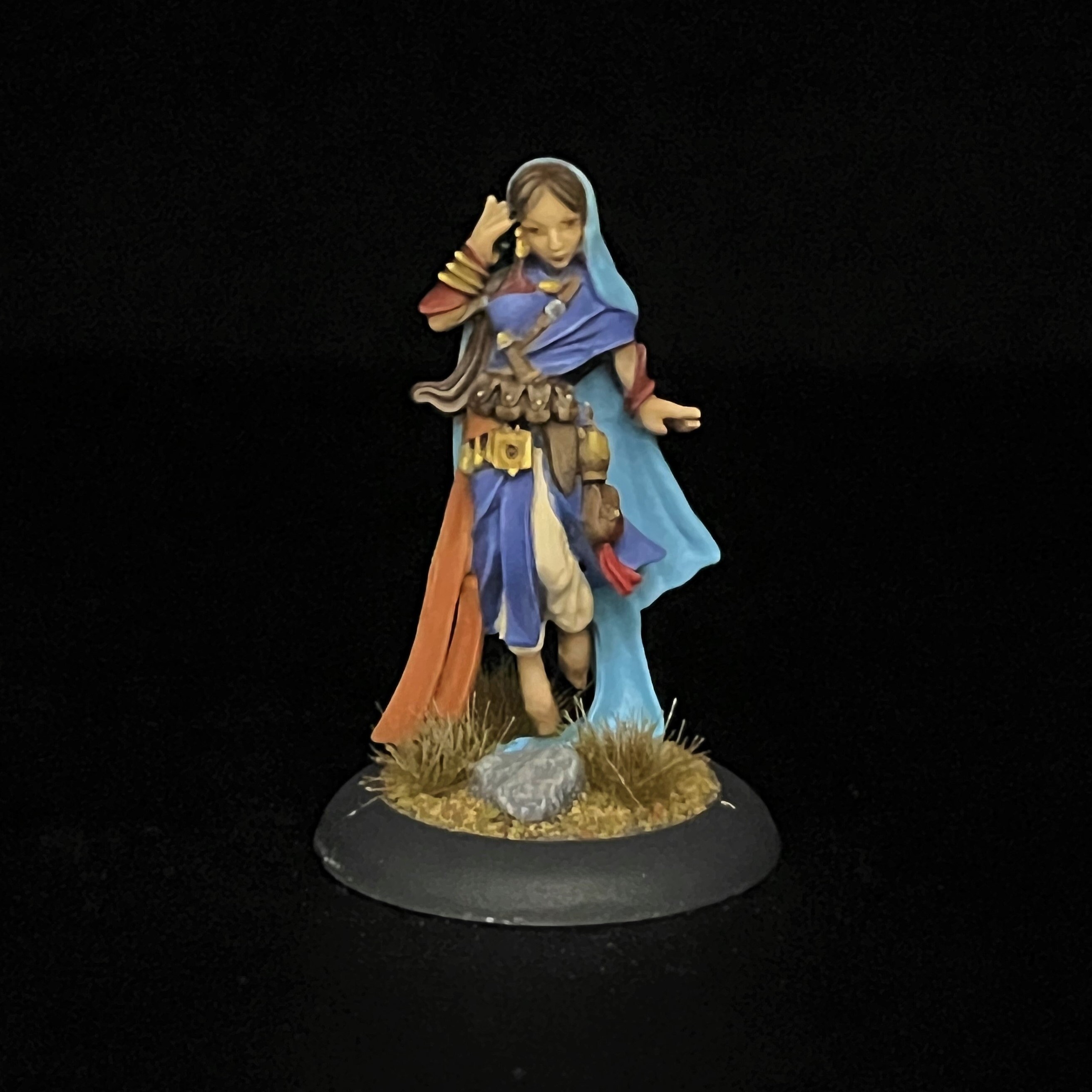 Reaper Painted Metal Female Miniature 28mm - Etsy