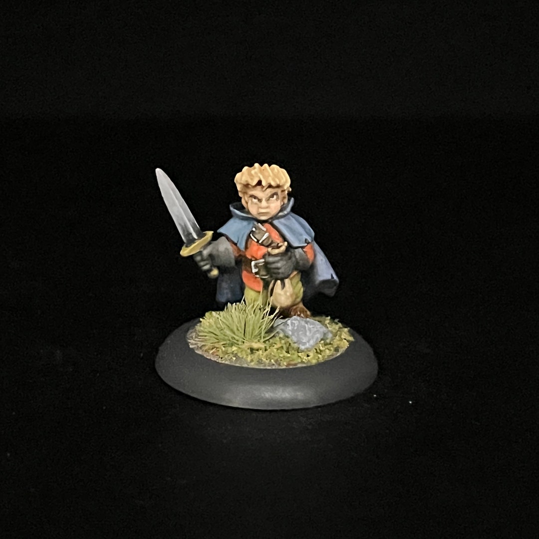 Reaper Painted Metal Hafling/hobbit Rouge Miniature 28mm - Etsy