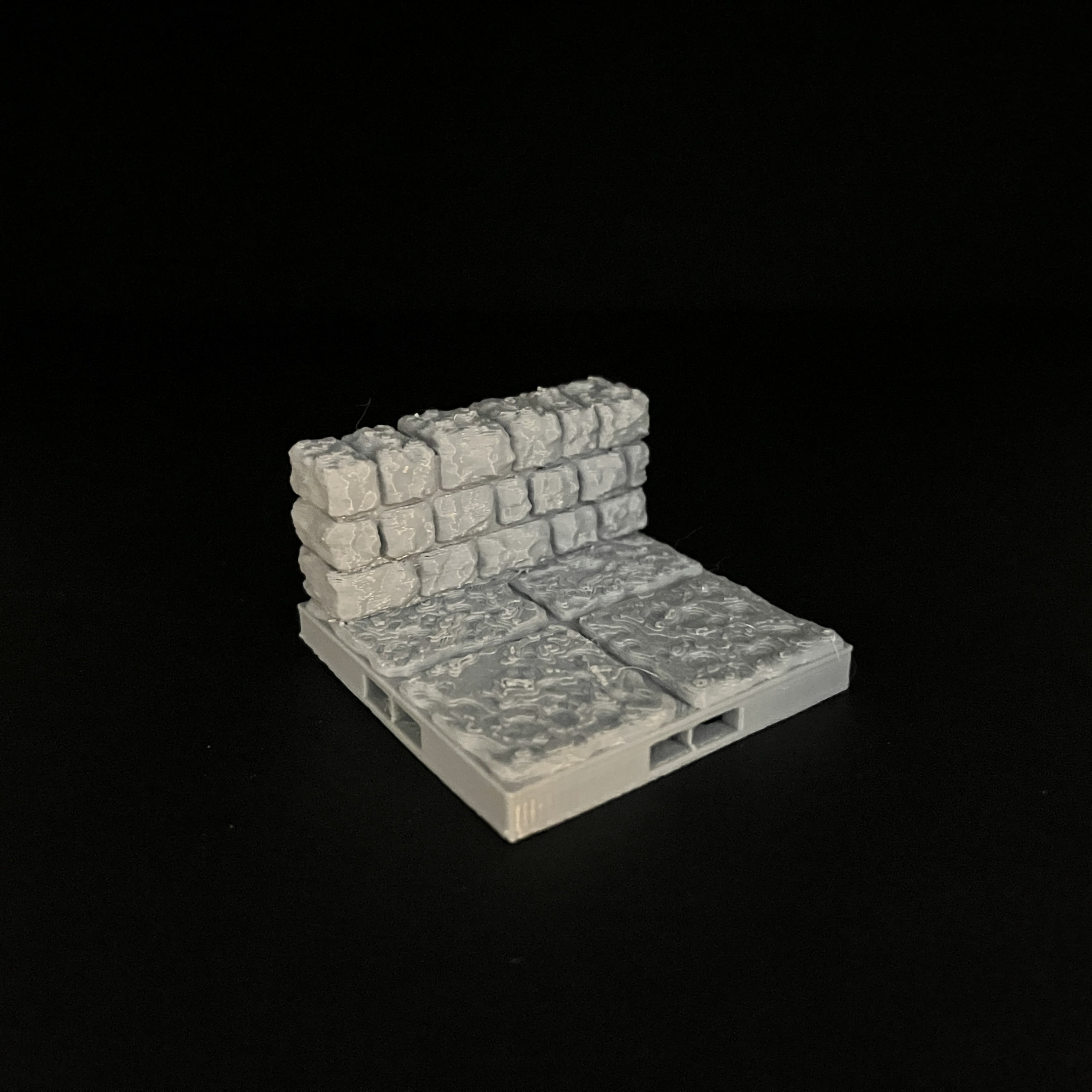 Unpainted Dragonlock 3D Printed Half Height Dungeon Terrain. - Etsy
