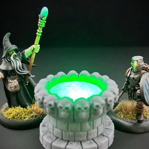 Evil Magical LED Gazing/scrying Pool Unpainted 3d Print - Etsy
