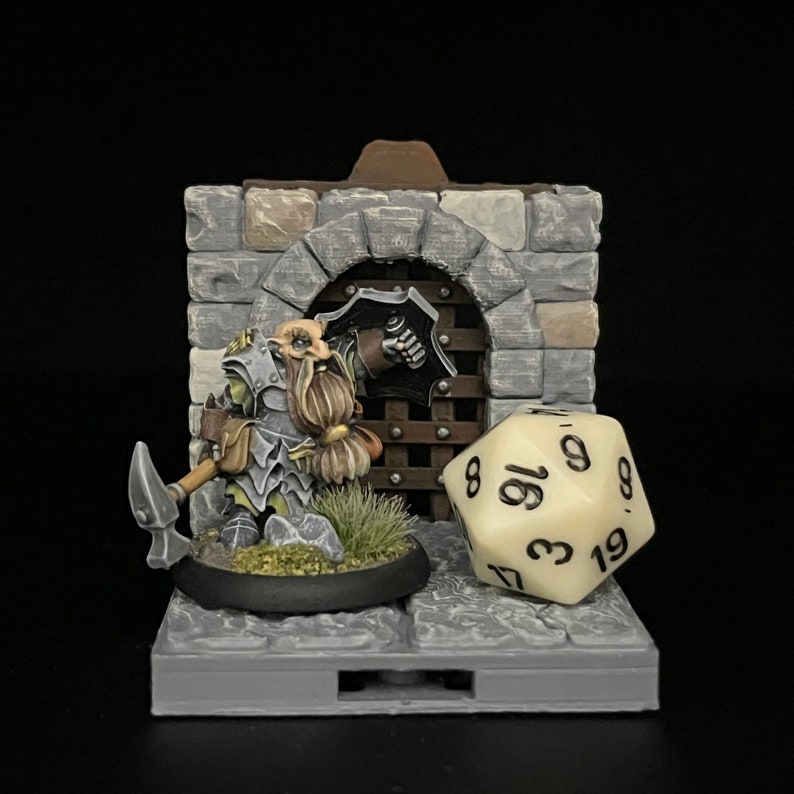 Reaper Painted Metal Dwarf Fighter Miniature 28mm - Etsy