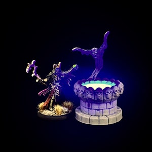 Evil Magical LED Gazing/scrying Pool Unpainted 3d Print - Etsy