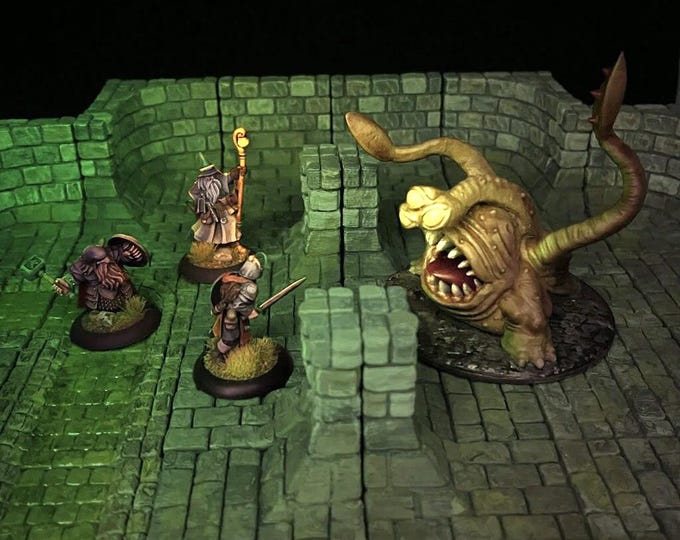 Cemetery Gate and Walls Dragonlock DND Pathfinder RPG Dungeon & Dragons ...