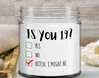 19 Birthday Candle - Etsy