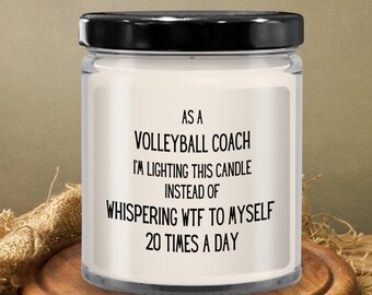 Volleyball Candle | Etsy