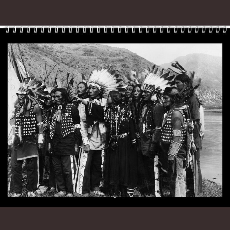 Native American Calendar 2024 Gift Idea for Native American Lovers Wall ...