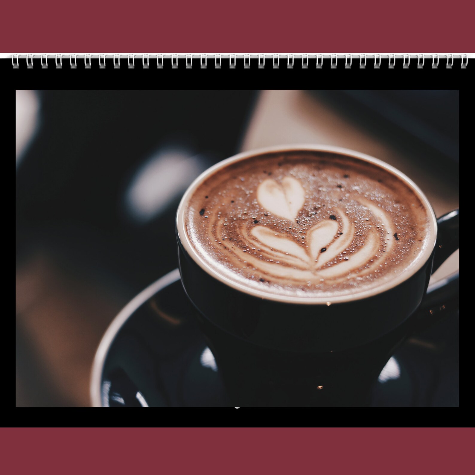 Coffee Calendar 2024 Gift Idea for Coffee Lovers Wall Calendar Present ...