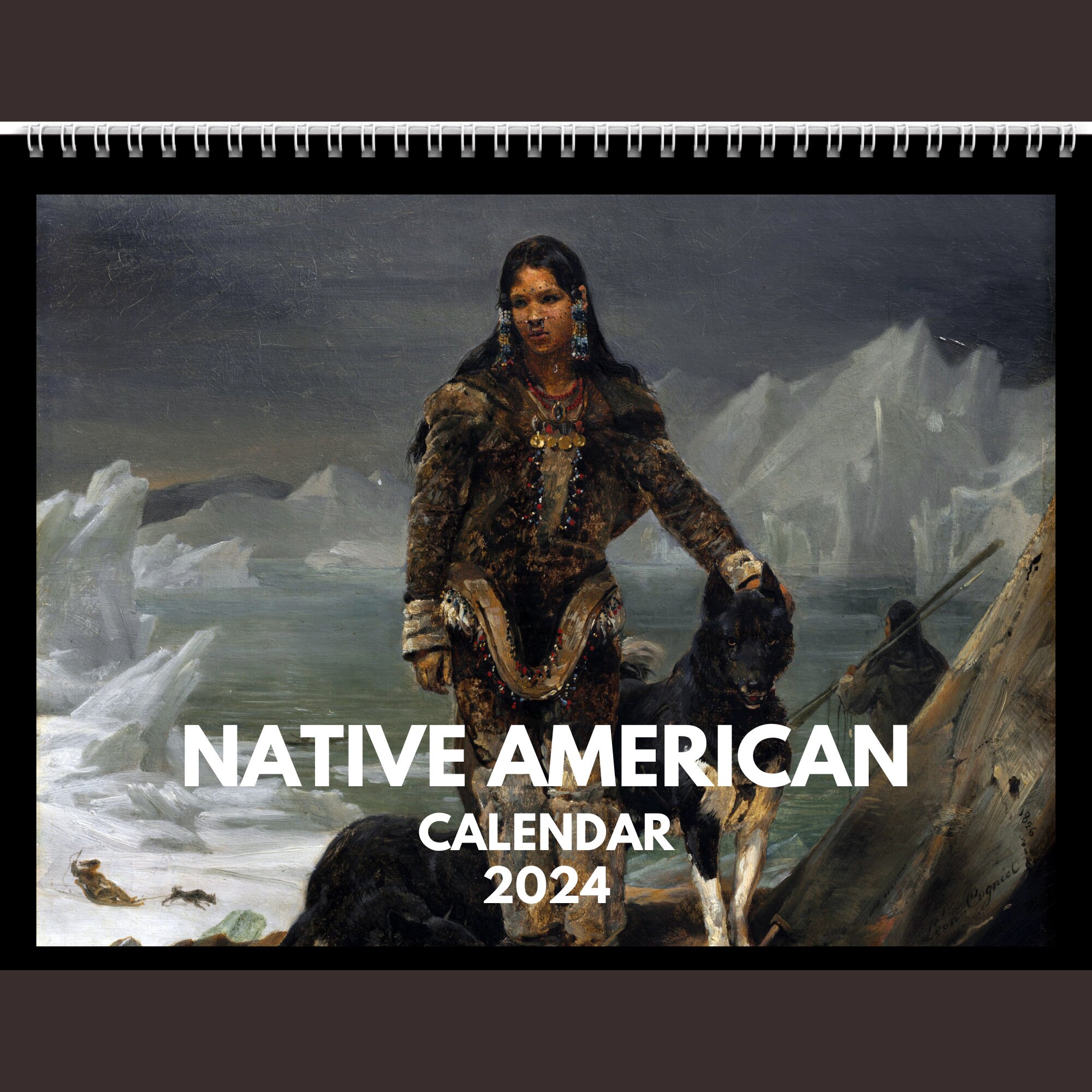 Native American Calendar 2024 Gift Idea for Native American Lovers Wall ...