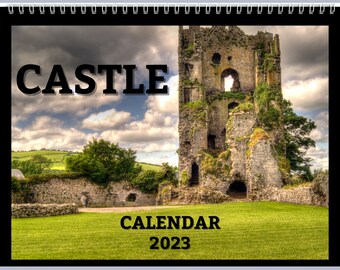 Castle Calendar - Etsy