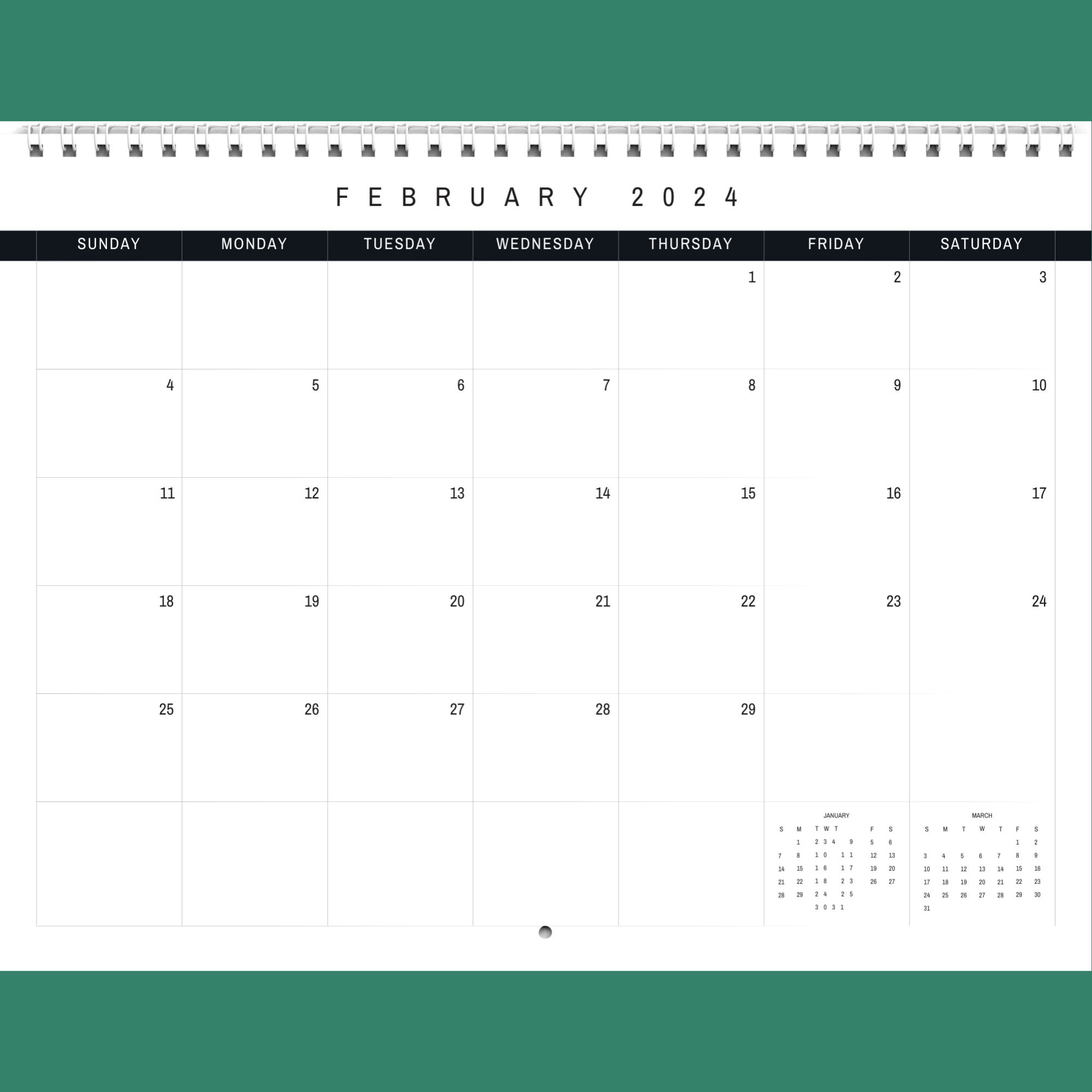 Nature Calendar 2024 Gift Idea for Nature Lovers Nature Wall Calendar ...