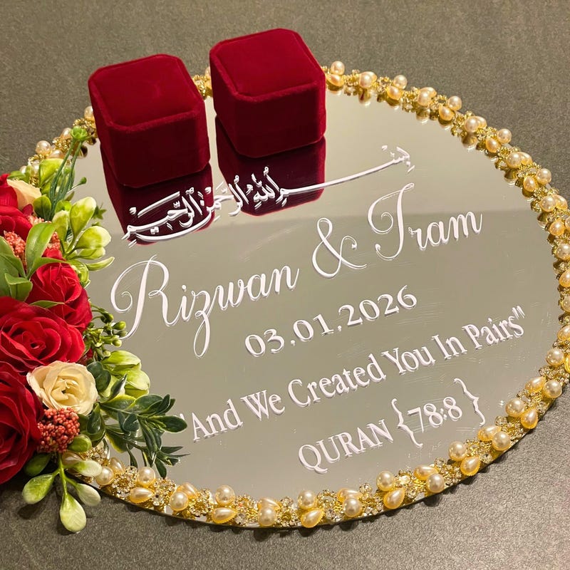 Wedding Thaals Tray - Etsy UK