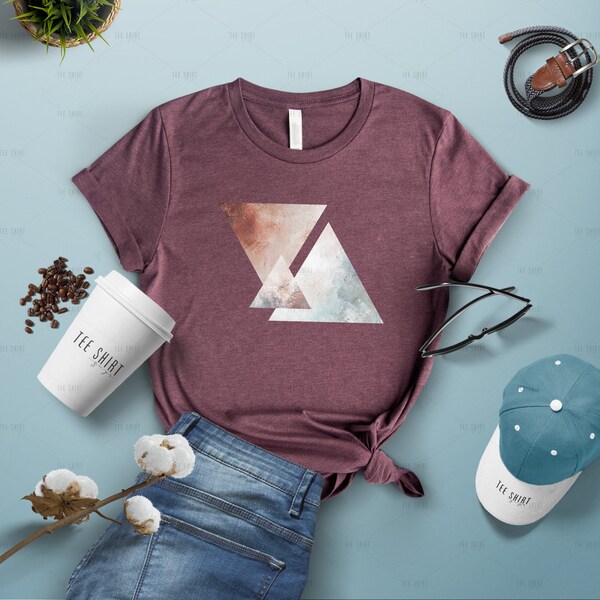Triangle T Shirt - Etsy