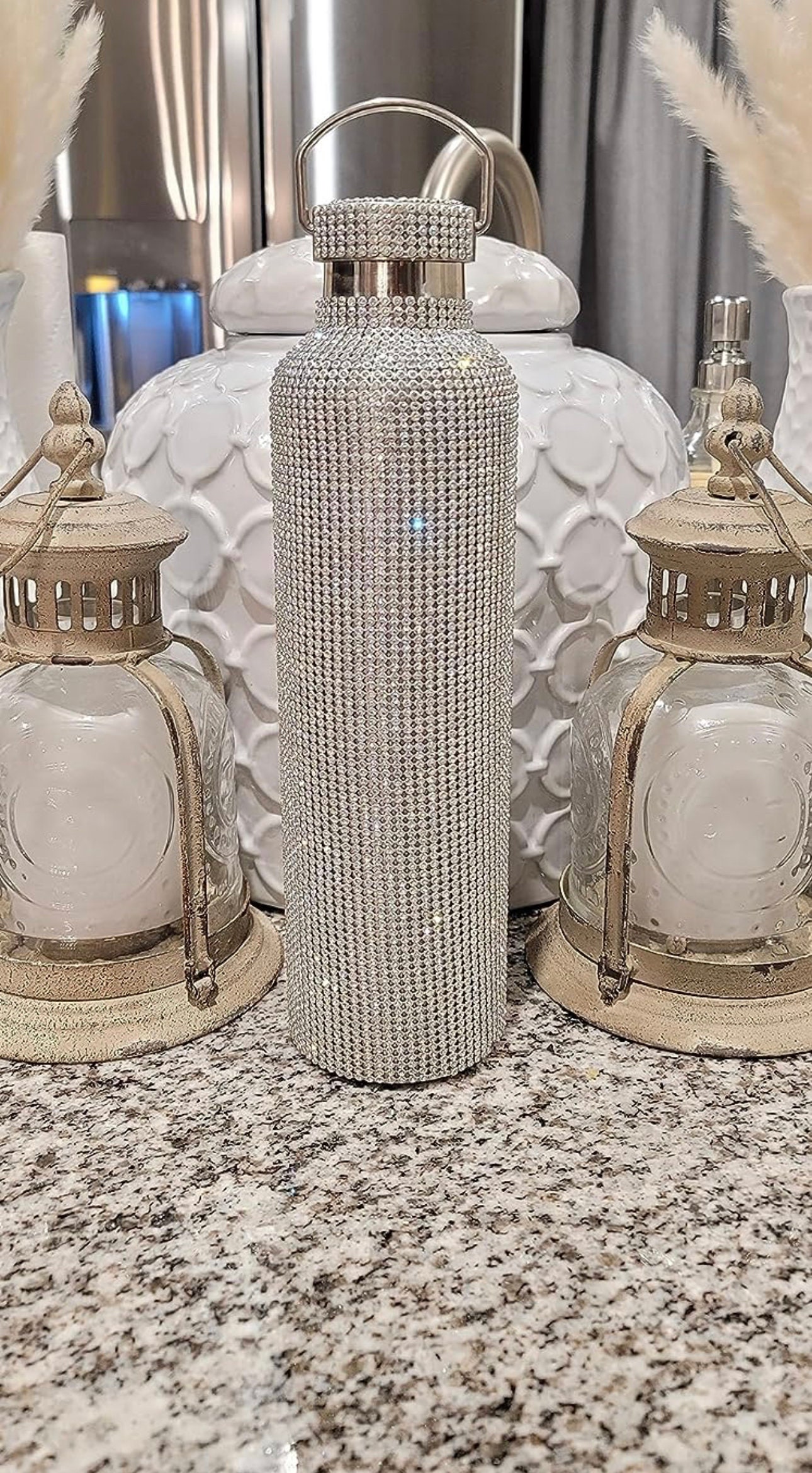 Bling Bedazzle Rhinestones Waterbottle | Diamond Water Bottle Bling ...