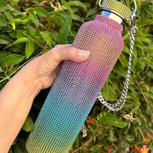 Bling Bedazzle Rhinestones Waterbottle | Diamond Water Bottle Bling ...