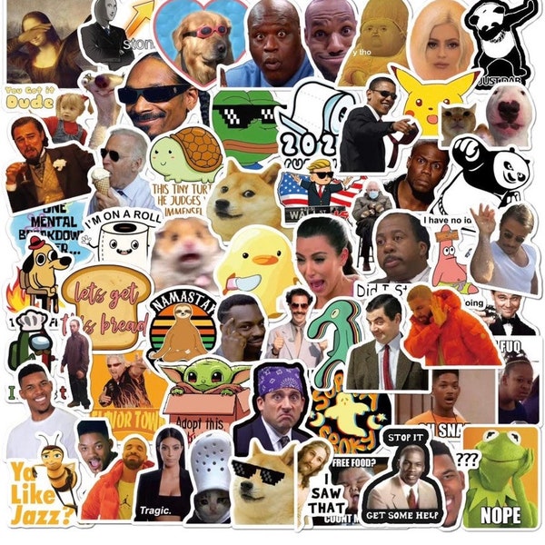 Meme Y2k Sticker - Etsy