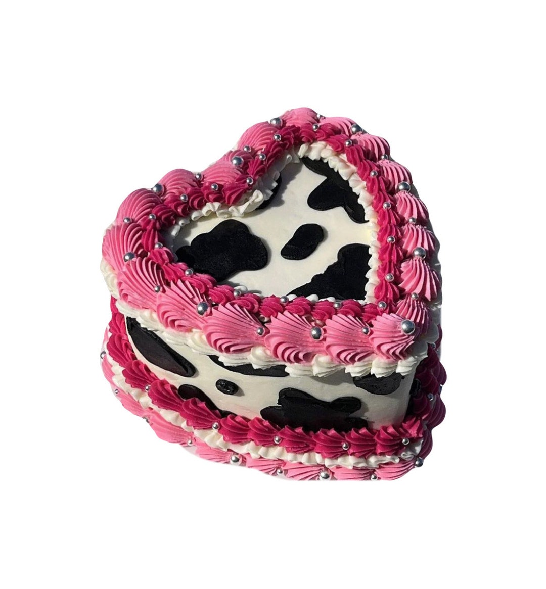 Fake Cake Decor Pink Hyperrealistic Home Decor Fake Cake - Etsy