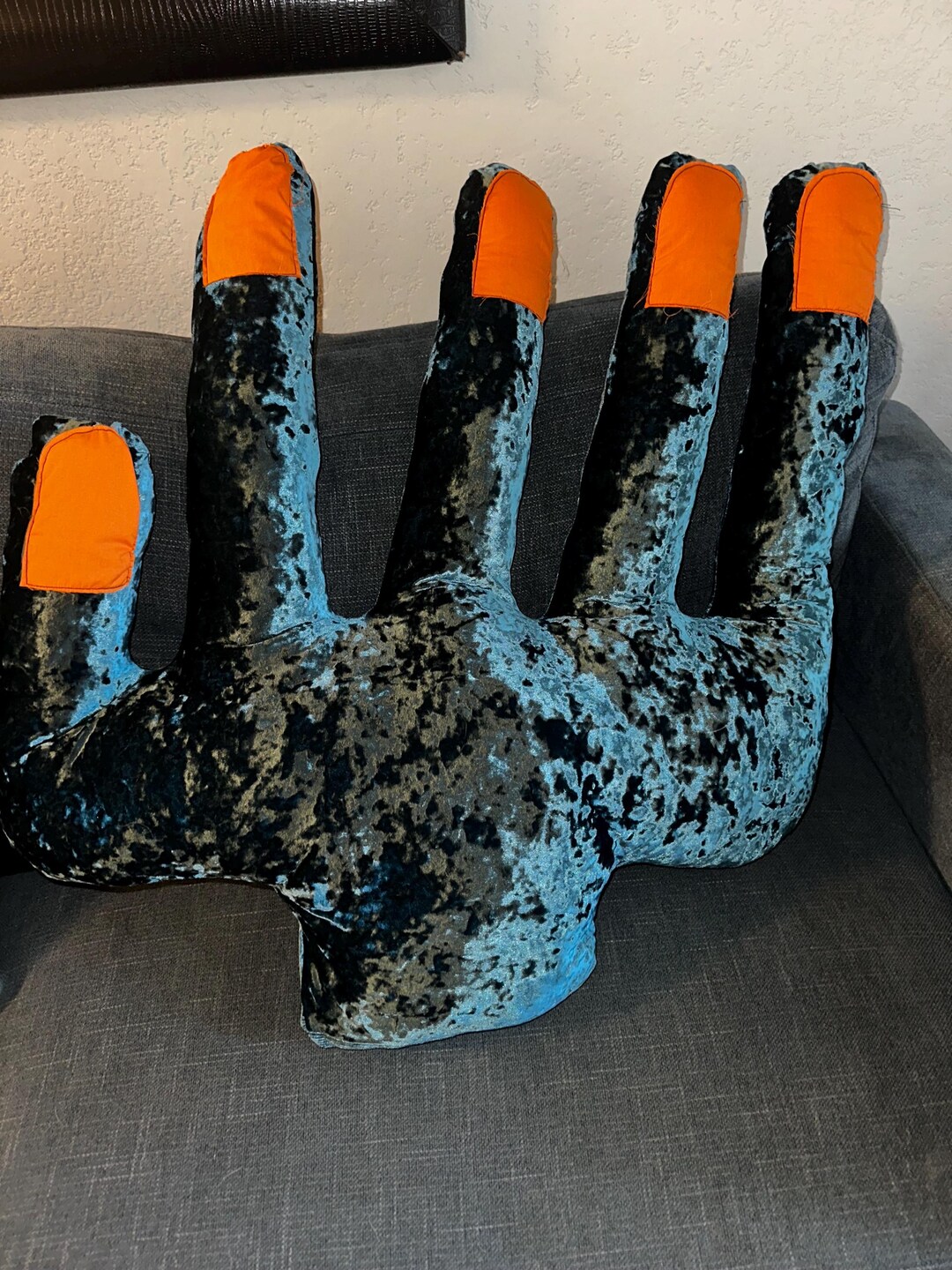 Giant Hand Pillow | Abstract Room Decor| Cool Trendy Room Decor Bedding ...