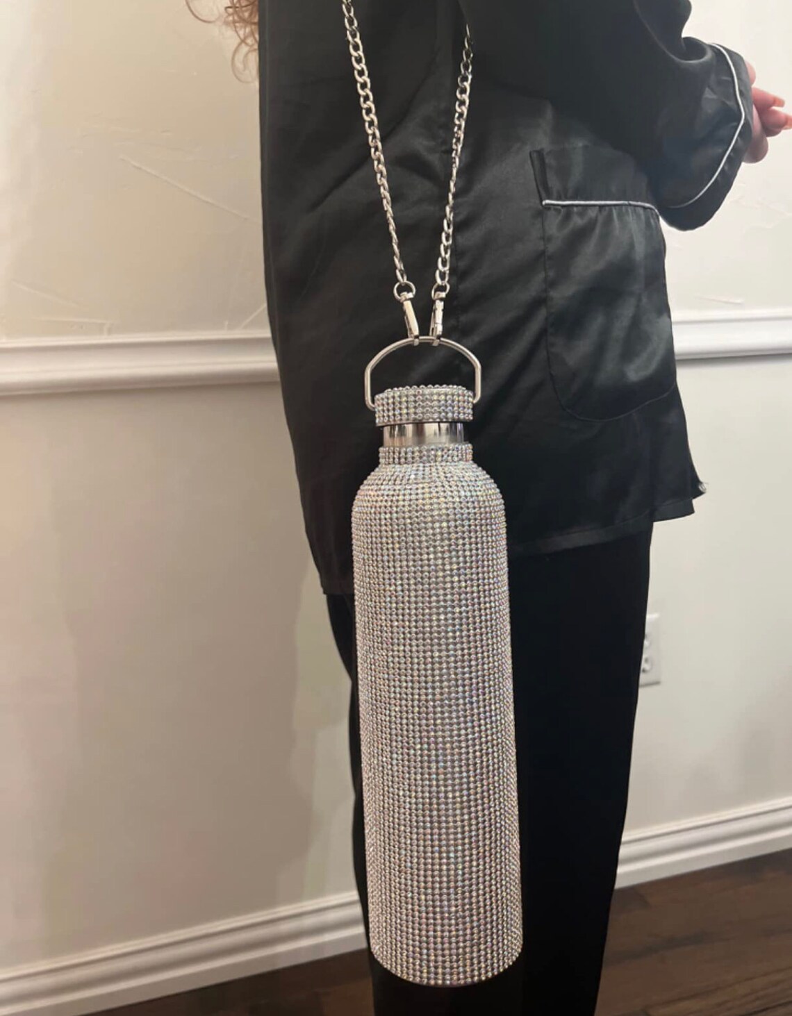 Bling Bedazzle Rhinestones Waterbottle | Diamond Water Bottle Bling ...