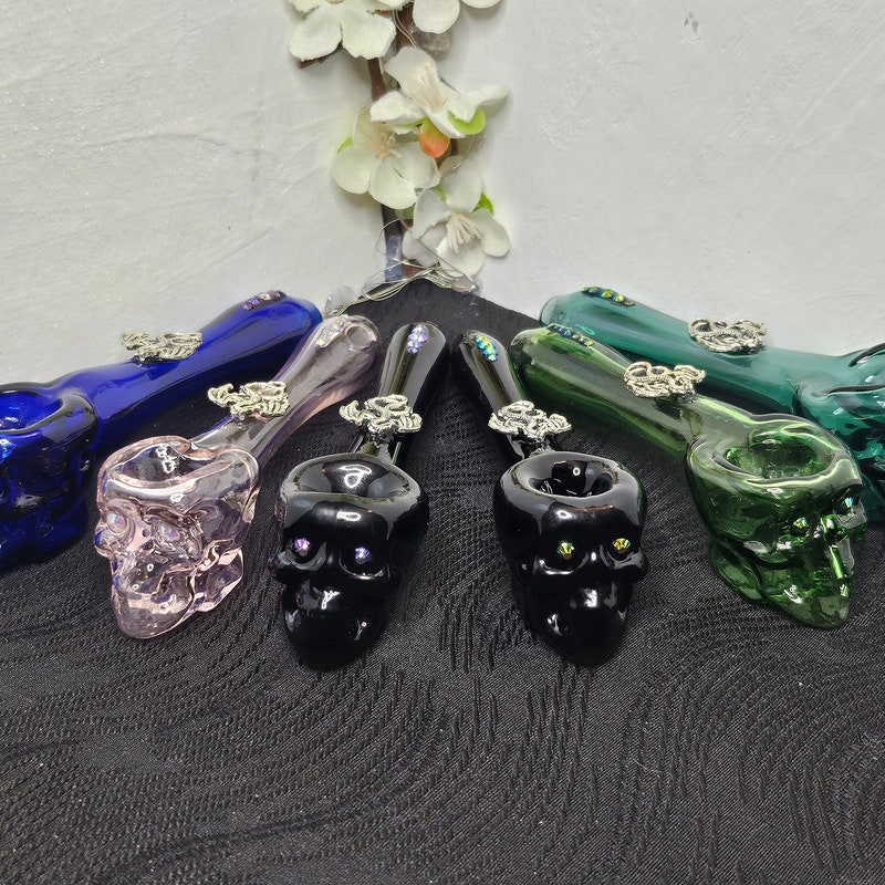 Skull Pipe - Etsy