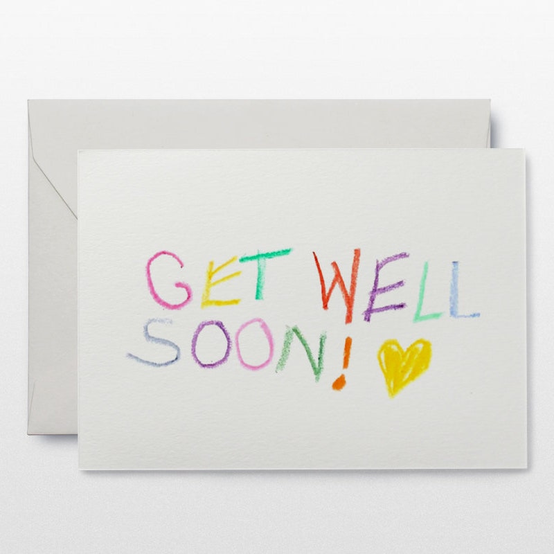 Kids Get Well Card - Etsy