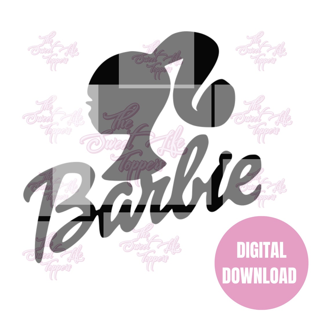 BARBIE HEAD SVG Descargar / Barbie Cumpleaños svg / Barbie - Etsy México