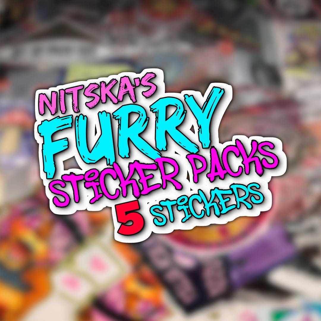 Nitska's Furry Sticker Pack - Etsy
