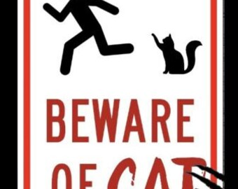 Cat Scratch Sticker - Etsy