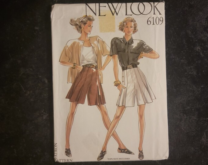 New Look 6109 Pattern, New Look Misses Pattern, Misses Skirt Pattern ...