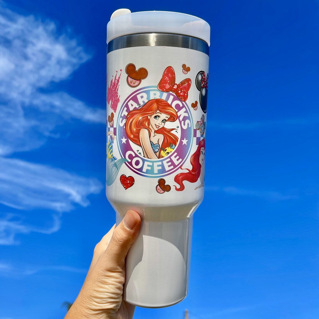 Disney Starbucks Ariel the Princess Mermaid 40 Oz Stainless Steel ...