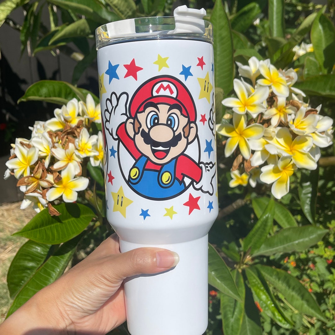 Custom Personalized Gift Personalized Tumbler Universal Studio Nintendo ...